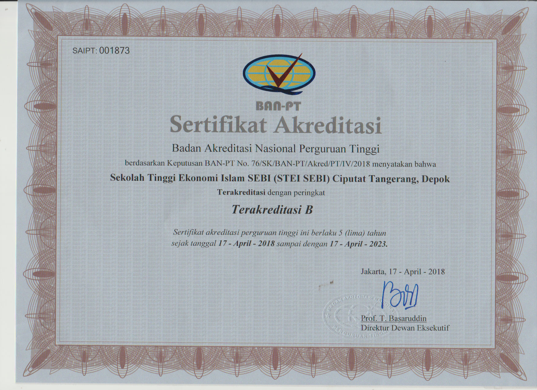 C. AUDIT MUTU EKTERNAL